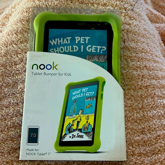 Nook | Other | Nook Tablet Bumper For Kids Made For Nook Tablet 7 ...